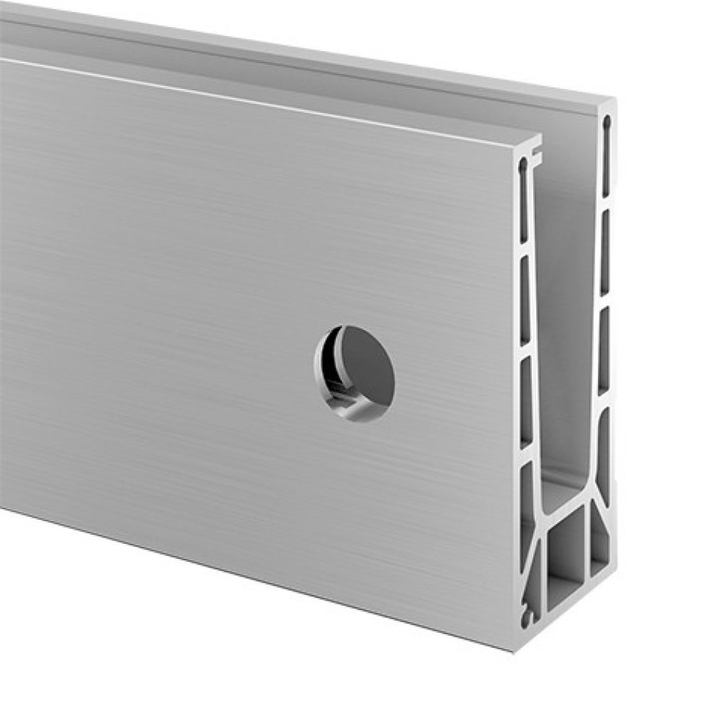 Basisprofiel Easy-Glass Pro voor zijmontage | Urban Steel